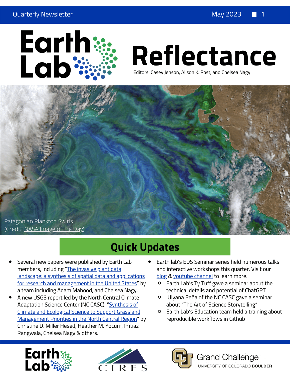 Reflectance: May 2023 | Earthlab